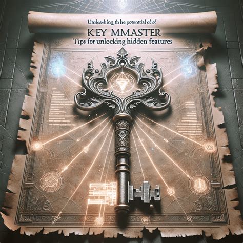 إطلاق العنان لإمكانات Fivem Keymaster نصائح لفتح الميزات المخفية