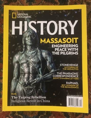 Massasoit Peace With Pilgrims Raphael History National Geographic China