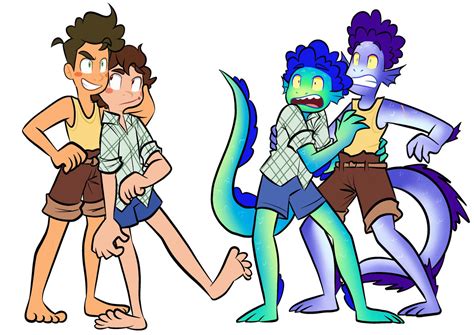 Luca And Alberto By Luigiyoshi2210 On Deviantart