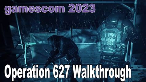 Call Of Duty Modern Warfare 3 Operation 627 Gameplay Walkthrough Gamescom 2023 Youtube