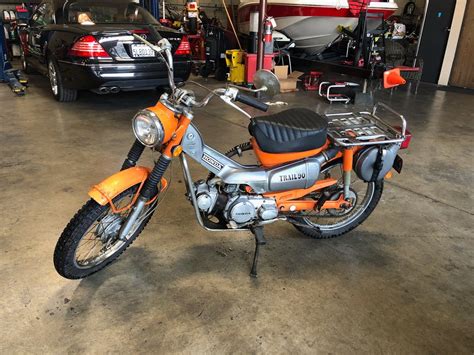 1973 Honda 90 Trail Bike With Extra Gas Tank For Sale In Irvine Ca