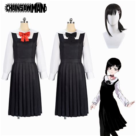 Chainsaw Man Cosplay Costume Chainsaw Man Cosplay Higashiyama Kobeni