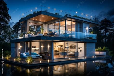 Smart Homes Dynamic Visuals Showcase Energy Efficient Tech Iot Devices And Automation