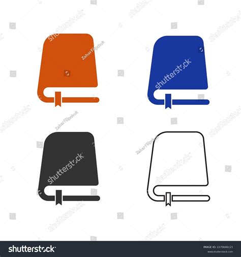 Open Book Icon Library Symbol Set Stock Vector Royalty Free 2270646121 Shutterstock