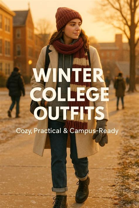 Smart Winter College Outfits For Warm Stylish Campus Days Fashion
