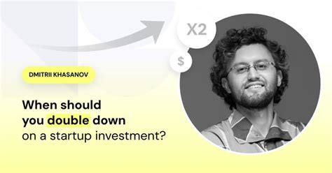dmitrii khasanov on linkedin investing in startups is like a timing