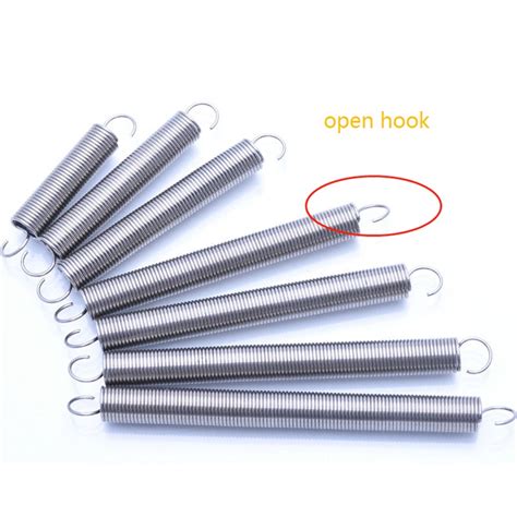 HJC Tension Spring D0 3mm OD3mm Open Closed Hook Spring Length 10 150mm Small Spring Shopee