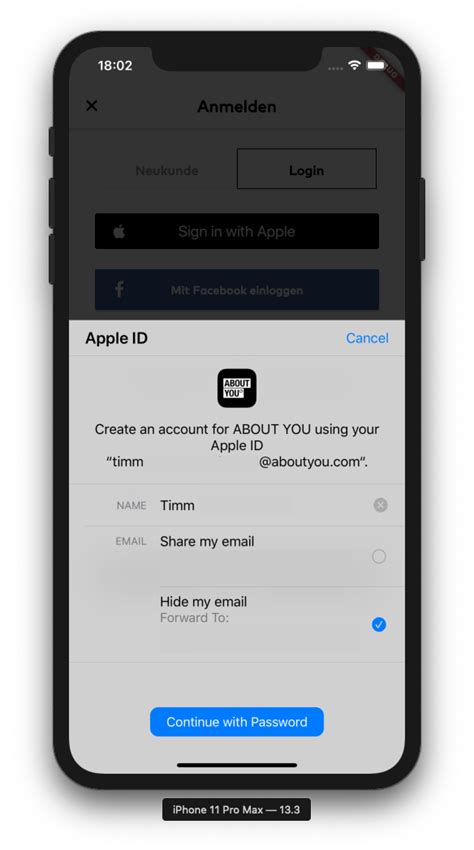 Flutter Bridge To Sign In With Apple