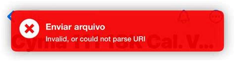 invaliduriexception invalid or could not parse uri ℹ️ support nextcloud community