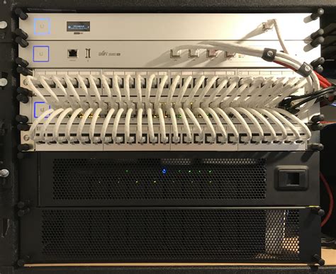 Small Residential Install In A Custom Rack Came Together Nicely R Cableporn