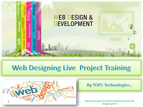 Web Designing Live Project Training Ppt