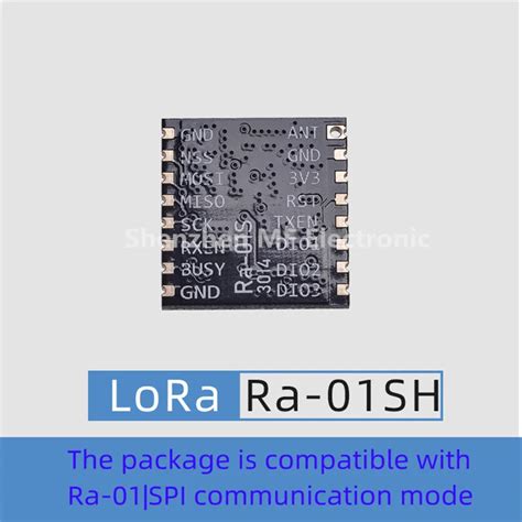 New Sx Lora Module Ra Sh Rf Wifi Wireless Radio Frequency Mhz Ipex Antenna V Spi