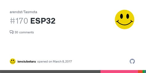 esp32 · issue 170 · arendst tasmota · github