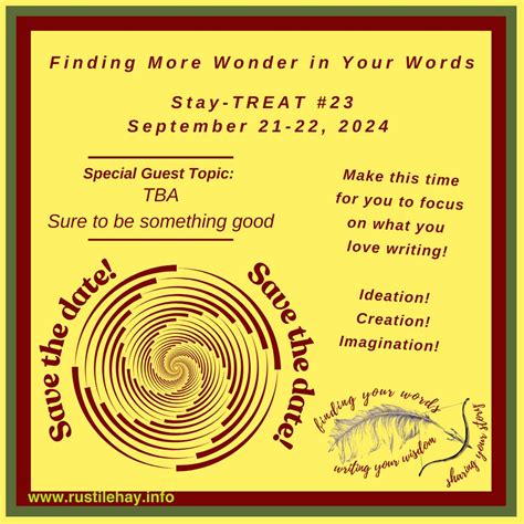 Rusti L Lehay On Linkedin Yessiree Stay Treat 23 Is Landing In September On The 21st And 22nd