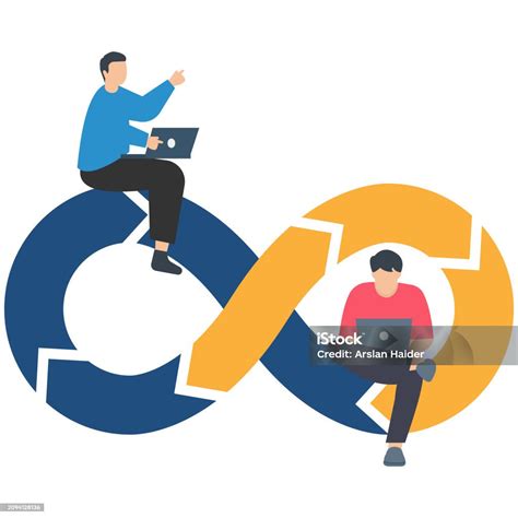 Devops Development Operation Software Development Working Cycle To Operate And Support Software