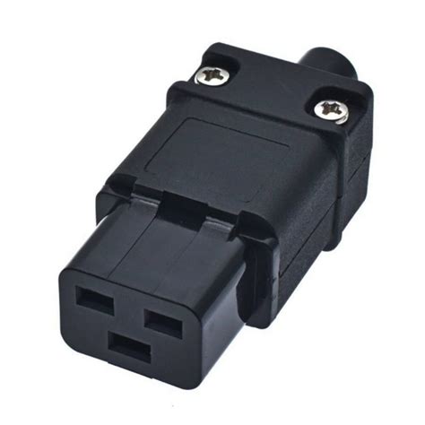 Socket Cable PDU Receptacle PSU Pack Rewireable Female DIY IEC Connector 5 C19 AC100 250V