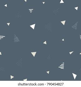 Triangle Seamless Pattern Vector Illustration Stock Vector Royalty Free Shutterstock