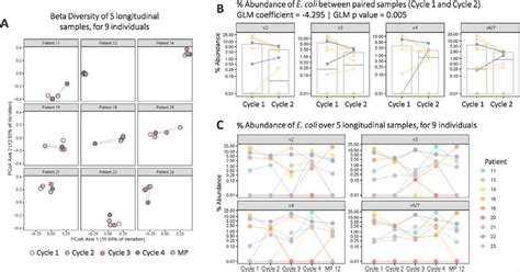 Longitudinal Analysis Of Bacterial Composition During Treatment A Download Scientific