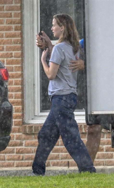 헐리우드 오늘 영화촬영장에서 제니퍼 로렌스