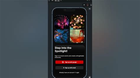 Event Booking App Ui Design Flutterflow Design Nocodeappbuilder Uidesign Flutterdeveloper