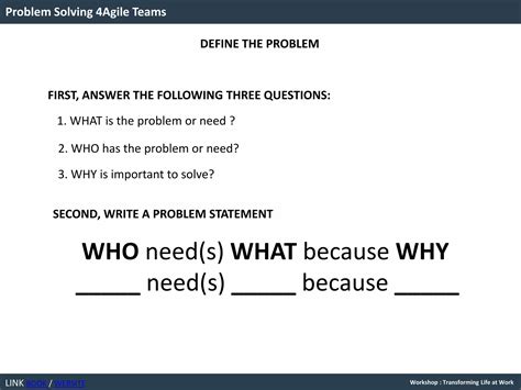 Problem Solving For Agile Teams Part Define Generate Alternatives Ppt