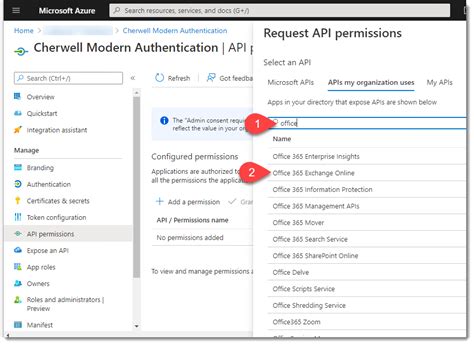 Configuring Modern Authentication Using Microsoft Azure