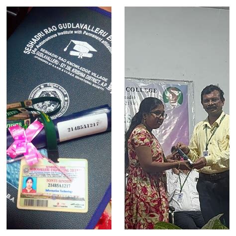 Sonti Sindhu On Linkedin Graduation Btech Informationtechnology Srgec Itgraduate
