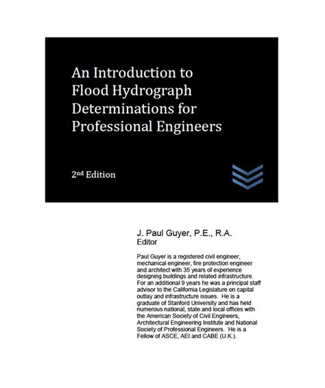 An Introduction To Flood Hydrograph Determinations For Professional Engineers Flood