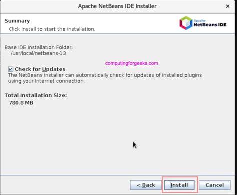 Install Netbeans Ide 13 On Ubuntu Debian Linux Mint Computingforgeeks
