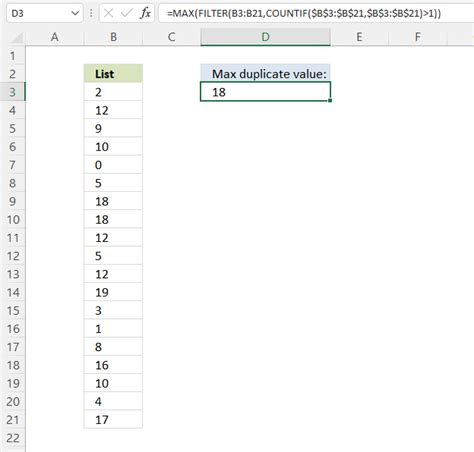 Find Min And Max Unique And Duplicate Numerical Values