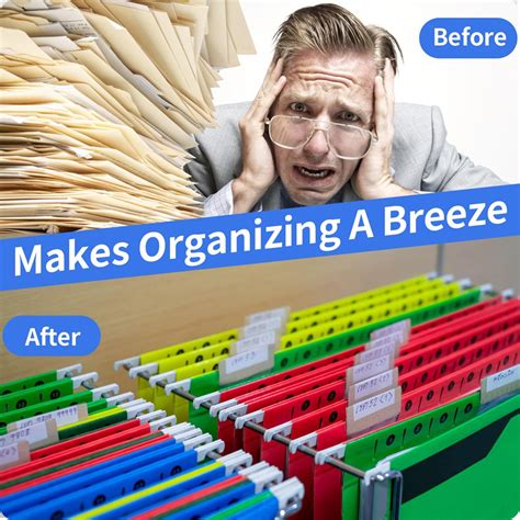 Hanging File Folder Tabs 100 Pcs Tabs For Folders On OnBuy