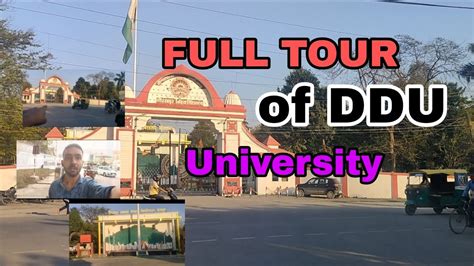 Full Tour Of Ddu University🏠 Youtube