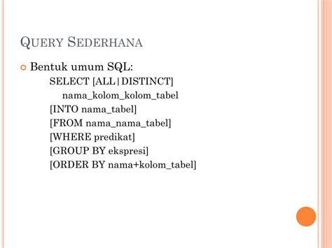 Ppt Sql Structured Query Language Powerpoint Presentation Free Download Id6909846