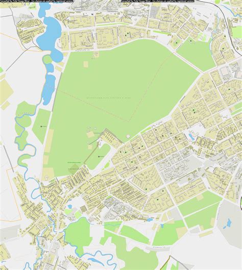 Карта Перми 1см 90м Подробная карта улиц дорог и домов г Пермь Raster Maps Карты всего