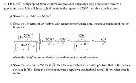4 453 653 A High Speed Particle Follows A