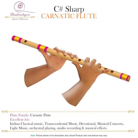 C Sharp Carnatic Flute Shashank S Giri