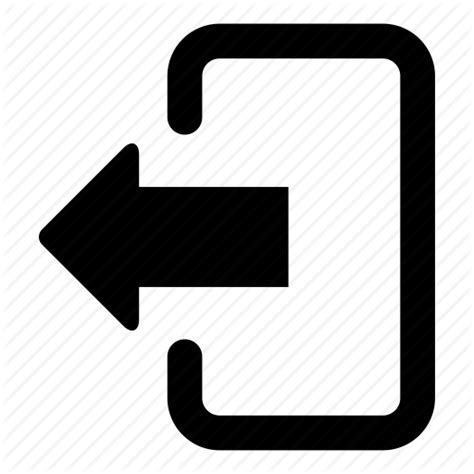 Exit Sign Icon At GetDrawings Free Download