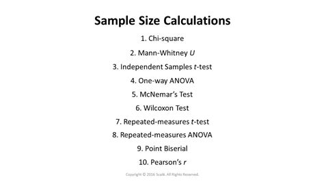 Calculate The Sample Size Needed For A Research Study Accredited