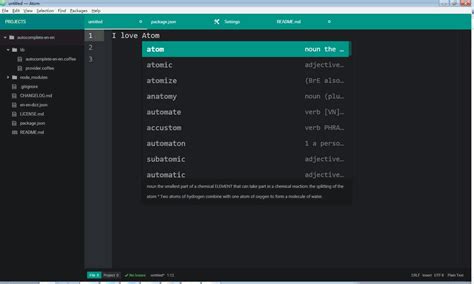 Autocomplete En En