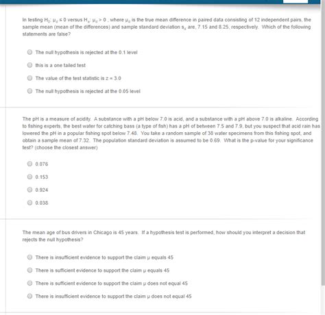 Solved In Testing Ho S O Versus H 0 Where Is The True Chegg Com