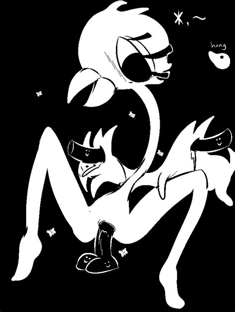 Rule 34 2015 Amalgamate Undertale Arthropod Balls Beak Black And White Blush Butterfly Cum