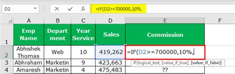 Excel Nested If Function How To Use Syntax Examples