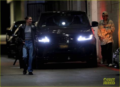 Hailey And Justin Bieber Grab A Late Night Dinner At Wallys Photo