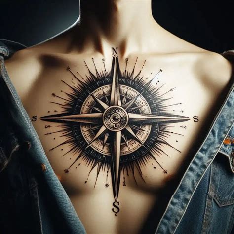 15 Gorgeous Chest Neck Tattoos Ideas