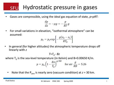 Hydrostatic Pressure Formula Example At Sherry Ortega Blog