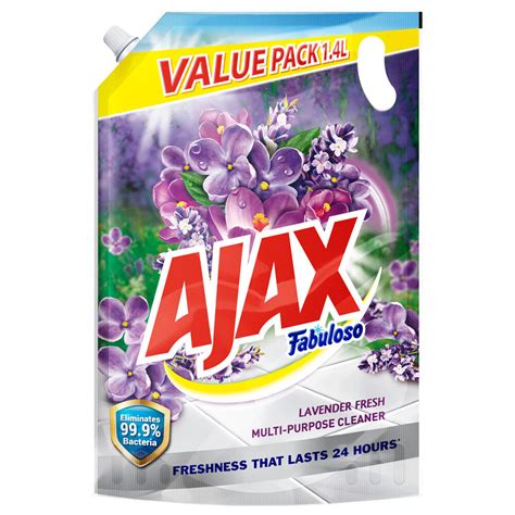 Ajax Fabuloso Lavender Multi Purpose Floor Cleaner 1 4l Refill Lazada