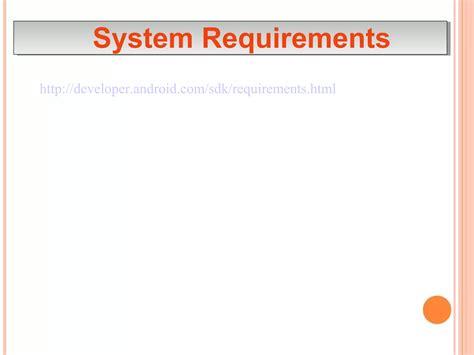 android architecture life cycle sdk execution process ppt operating