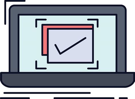 System Monitoring Checklist Good Ok Flat Color Icon Vector 13141996 Vector Art At Vecteezy