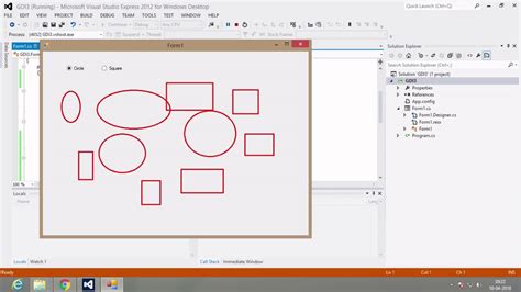 Draw Basic Shape In Windows Application Form Dynamically Youtube