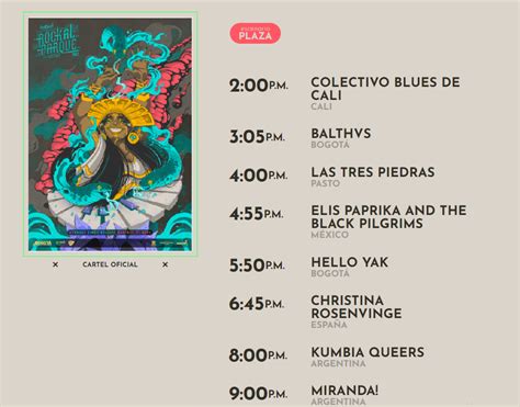 Miranda cerrará con broche de oro el primer fin de semana de Rock al Parque en Bogotá Infobae